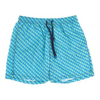 Drumohr Badeshorts mit Fischprint - - Swimwear - Herren - Mehrfarbig - L