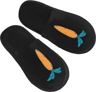Generic Pantoufles L&eacute;gumes frais Carottes Unisex Chaussons dint&eacute;rieur Classiques &eacute;l&eacute;gant Chausson Maison Femme Ext&eacute;rieur M