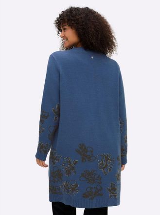 Sheego Strickjacke Strickjacke Langarm Jacquard