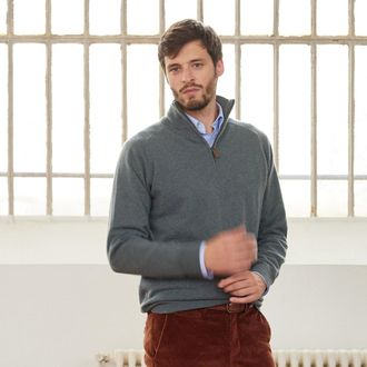 Bexley Kenneth - Pull homme vert chiné