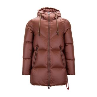 Afterlabel Kurze Daunenjacke mit hohem Kragen - - Jackets - Damen - Rot - M