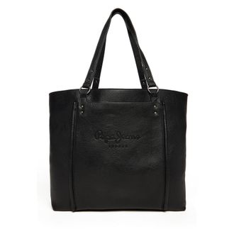 Pepe Jeans London Handtasche Pepe Jeans Bellamie Code PL0300005 Schwarz