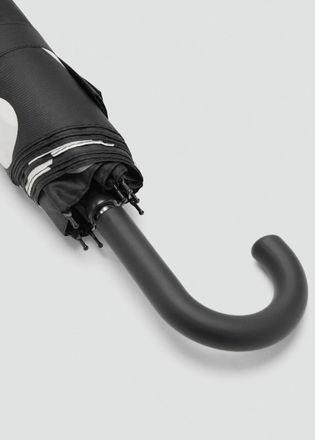 Mango Regenschirm mit Polka Dots schwarz - Damen - Einheitsgr&ouml;&szlig;e - MANGO