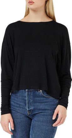 Desires Damen T-Shirt mit Fledermausärmeln, 9000 Black, M