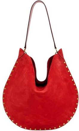Isabel Marant Sac port&eacute; &eacute;paule Oskan Hobo en cuir de veau soft