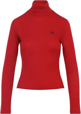 Celine Celine, Damen, Strickwaren, Rot, XSGr&ouml;&szlig;e