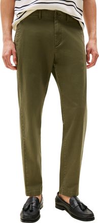 Tommy Hilfiger Herren Chino Hose Core Harlem Essential Twill Relaxed Fit, Grün (Dark Greenery), 36W/34L