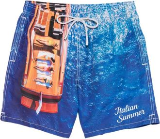 MC2 Saint Barth Homme, Maillots de bain, Bleu, Taille: L Gustavia Swim Shorts