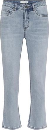 Kaffe KAriver Cropped Jeans - - Jeans - Damen - Blau - W32