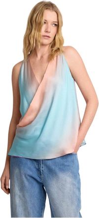 Kocca Femme, Tops, Multicolore, Taille: 44 FR D&eacute;bardeur Court