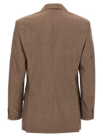 Magliano Mens Brown Virgin Wool Blazer Clothing