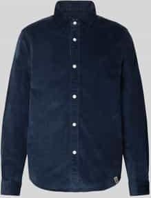 Superdry Regular Fit Hemdjacke aus Cord mit Kentkragen