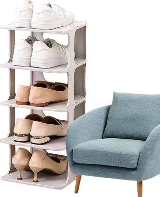 Generic Schmales F&uuml;r Die Eingangsbereich | Organizer M&ouml;bel Turm,Vertikale Schuhablage - F&uuml;r Flur Eingangsbereich Wohnzimmer Bad Balkon Schrank T&uuml;rbereich Diel