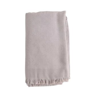 Louis Vuitton Pre-owned Silk Scarf - Femme - Pre-owned - Gris - Taille: ONE Size