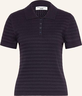 Marc O'Polo Denim Marc Opolo Denim Strick-Poloshirt blau