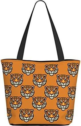 AOOEDM Sac &agrave; provisions pour femme Tigers 33 x 27,9 x 17,8 cm. Le cadeau parfait pour la Saint-Valentin. Cest de la Saint-Valentin pour maman, fille, &eacute;pouse,