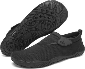 Mishansha Herren Damen Badeschuhe Atmungsaktiv Schnell Trocknend Aquaschuhe Unisex Sommer Wasserschuhe für Outdoor Sports, Holzkohle 39 EU