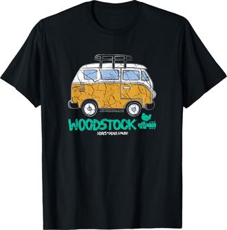 Woodstock Chimes Woodstock Camper Van T-Shirt