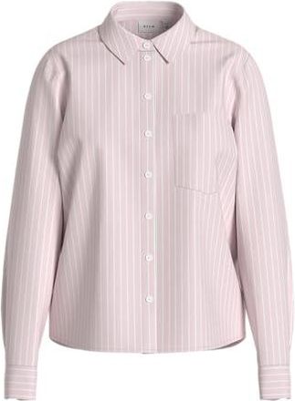 Vila Vila Vidarma L/S Regular Shirt-Noos, Rose, 38 Femmes