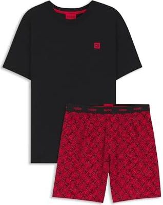 HUGO BOSS Hugo Aaron_Short Set 10253443 01 Ensemble Pyjama, Open Red 640, L Hommes