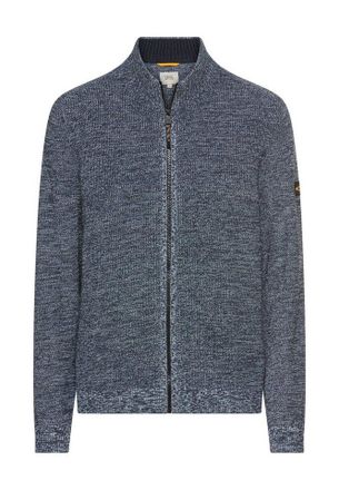 Camel Active Strickjacke mit Logo Stickerei