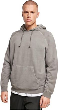 Urban Classics Sweat &agrave; Capuche Overdyed pour Homme, Gris, L