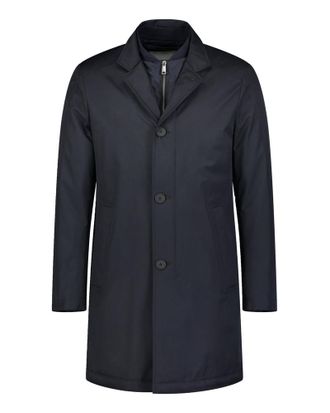 Roy Robson Leichter Funktionsmantel aus einem Nylon-Twill mit Blende in