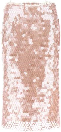 Tory Burch Abendkleid - Nude