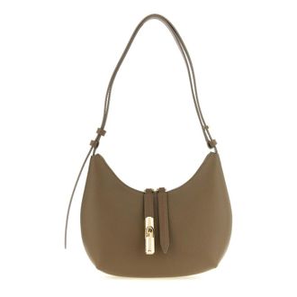 Furla Femme, Sacs, Beige, Taille: ONE Size Goccia S Sac Bandouli&egrave;re