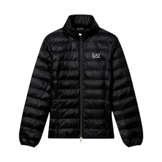 Emporio Armani Emporio Armani Ea7, Femme, Vestes, Noir, Taille: 46 FR Train Core Eco Down Ultra Light Jacket