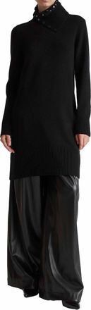 Benetton Damen Vestito 1444dv02f Kleid, Schwarz, S