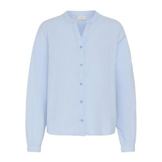 Kaffe KCmaia Bluse - - Blouses & Shirts - Damen - Blau - XL