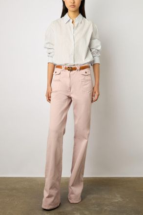 Gerard Darel Chemise &agrave; rayures bicolores - AMYNA - Turquoise