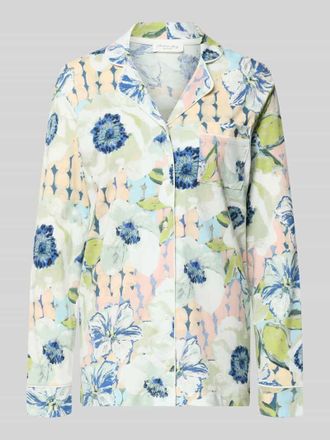 Christian Berg Relaxed Fit Pyjama-Oberteil mit Brusttasche