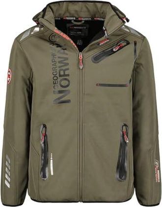 Geographical Norway Parka Softshell Kaki/Noir Homme Royaute WW1973H Kaki L