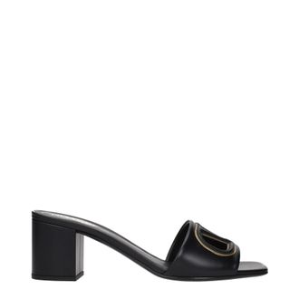 Valentino Garavani Femmes Sandales Cuir Noir