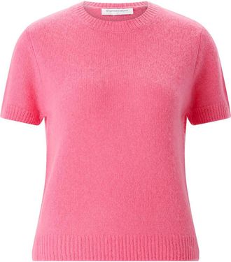 Stephan Boya Kurzarmpullover Candy aus Kaschmir
