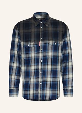 Dsquared2 Hemd Comfort Fit blau