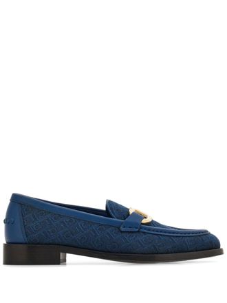 Ferragamo mocassins Gancini - Bleu