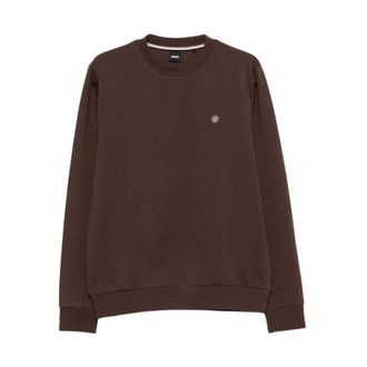 HUGO BOSS Sweatshirt aus Baumwollmix - - Sweatshirts & Hoodies - Herren - Braun - M