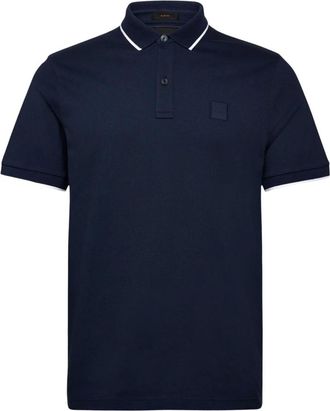 HUGO BOSS Homme, Tops, Bleu, Taille: L Polo Chemises