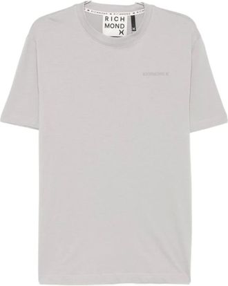 John Richmond Homme, Tops, Gris, Taille: XL John Richmond T-shirts et Polos