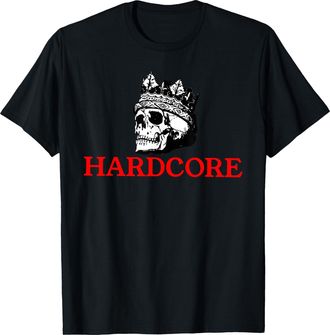Versace Hardcore Totenkopfkrone T-Shirt
