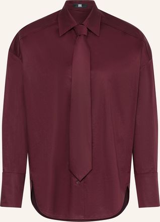 Riani Riani Hemdbluse Mit Abnehmbarer Krawatte rot