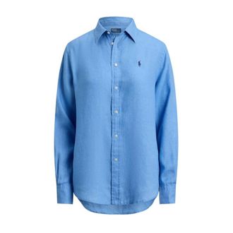 Polo Ralph Lauren Femme, Blouses et Chemises, Bleu, Taille: 40 FR Button-down Shirt