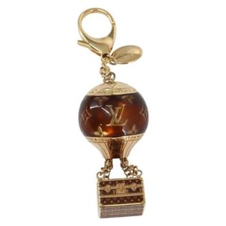 Louis Vuitton Porte-cl&eacute;s en m&eacute;tal Pre-owned - Femme - Pre-owned - Jaune - Taille: ONE Size