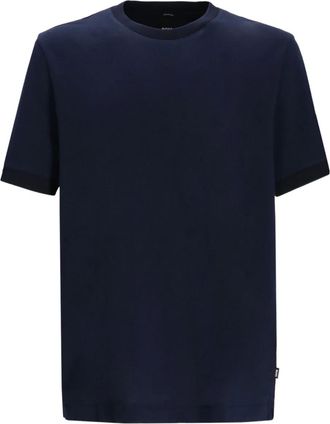 BOSS t-shirt en coton - Noir