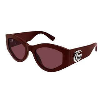 Gucci Cat-Eye-Sonnenbrille - - Accessories - Damen - Rot - 53 MM