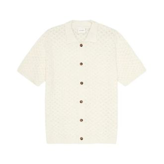 Les Deux Cardigan Gespertus - Homme - Pulls - Blanc - Taille: XL