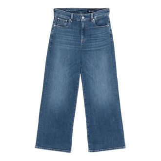 AG - Adriano Goldschmied Saige Wide Leg Jeans - - Jeans - Damen - Blau - W30